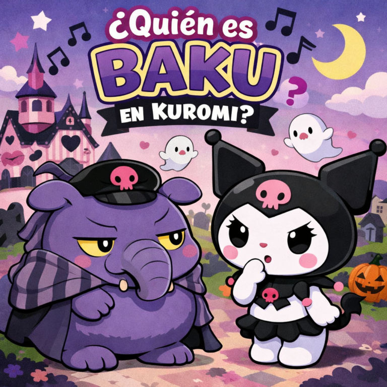 ¿Quién es Baku en Kuromi? El Verdadero Compañero y Confidente de Kuromi ...